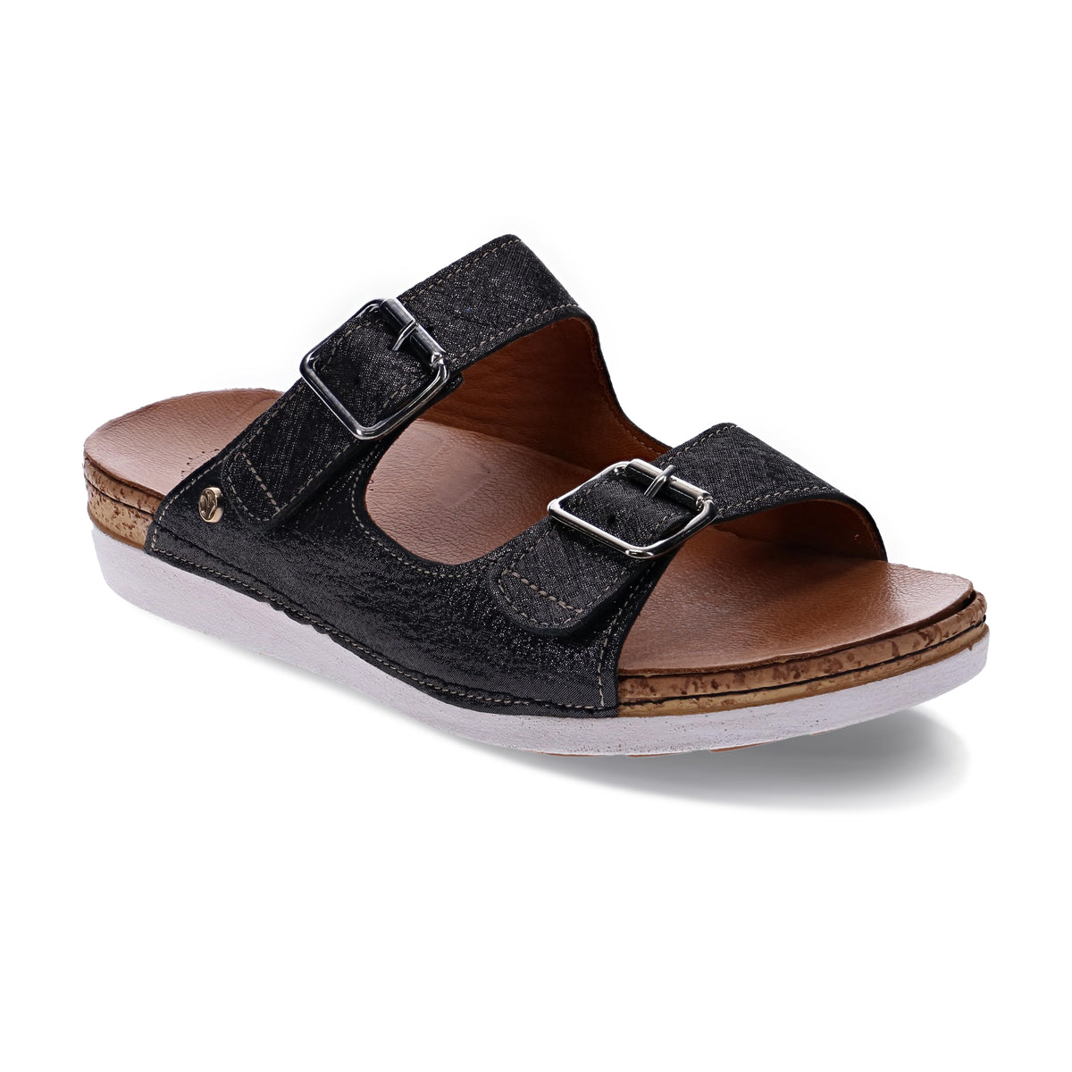 Brighton Platform Slide Sandal (Wide) – Ketch Shoes